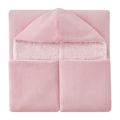 Click here for Bearpaw Midweight Wearable Blanket  One Size  Pink prices