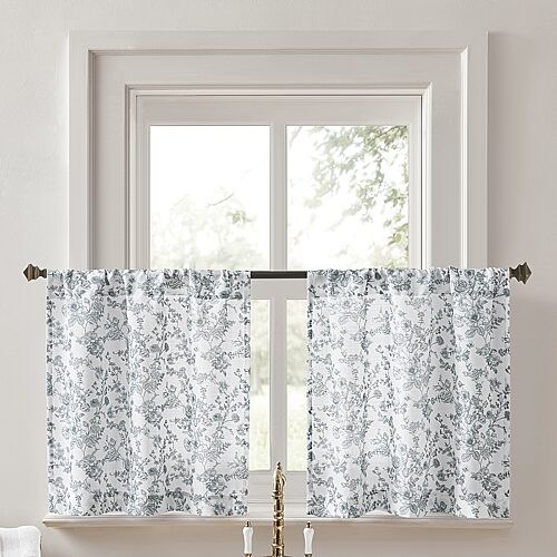 Click here for No 918 Addie 2-pc. Rod Pocket Window Tier  One Siz... prices
