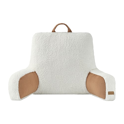 Click here for Bearpaw Erin Sherpa Bed Rest Pillow  One Size  Bro... prices