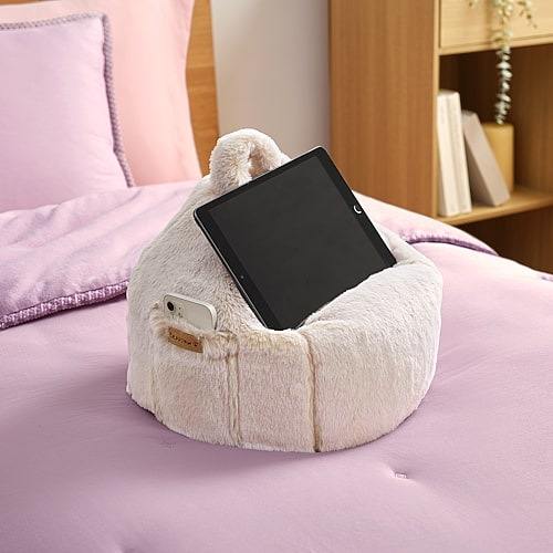 Click here for Bearpaw Artesia Lap Pouf Round Throw Pillow  One S... prices