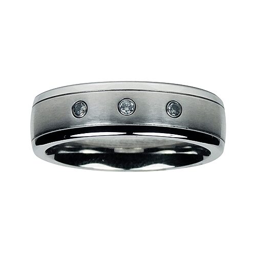 Click here for Mens 1/10 CT.T.W. Natural Diamond Cobalt Wedding B... prices
