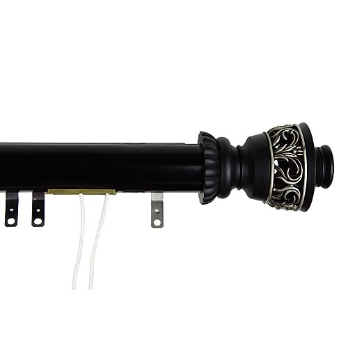 Click here for Rod Desyne Lattice Traverse Rod  One Size  Black prices