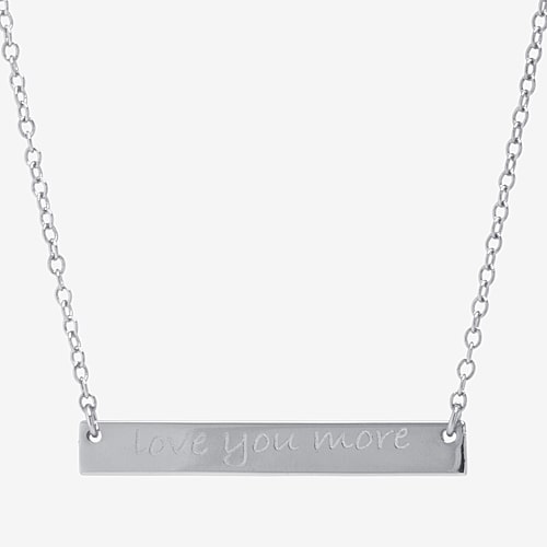 Click here for Silver Treasures Womens Sterling Silver Bar 16 Inc... prices