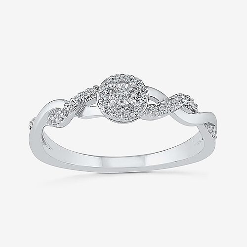 Click here for Promise My Love Womens 1/10 CT. T.W. Natural White... prices