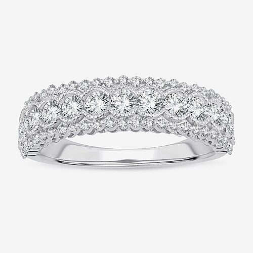 Click here for Womens 1 CT. T.W. Natural White Diamond 10K Gold A... prices