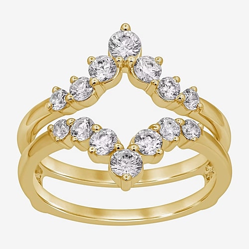 Click here for Womens 1 CT. T.W. Natural White Diamond 14K Gold R... prices