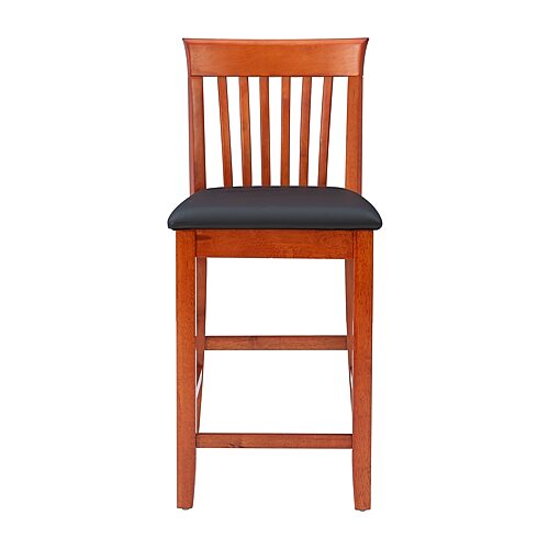 Click here for Wright Upholstered Barstool with Mission Back  One... prices