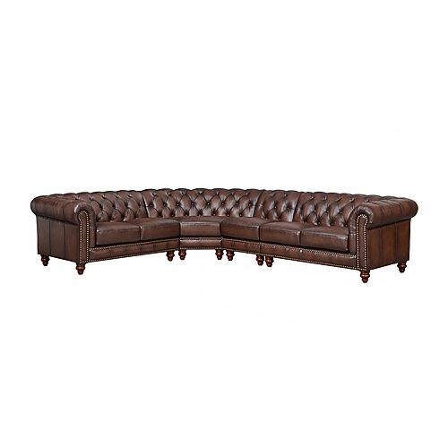 Click here for Alton Upholstered Sectional  One Size  Brown prices