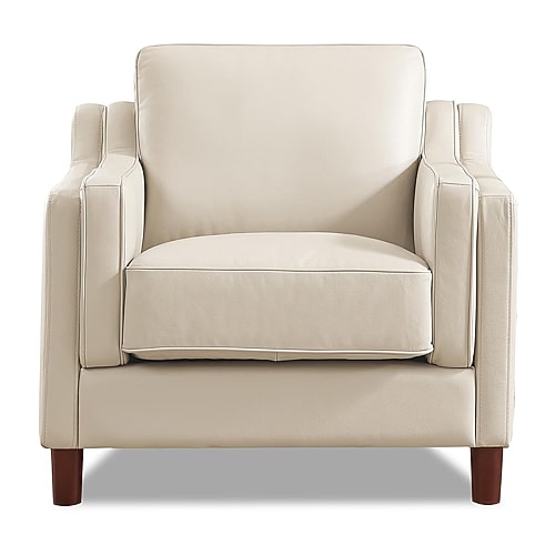 Click here for Bella Upholstered Accent Chair  One Size  White prices