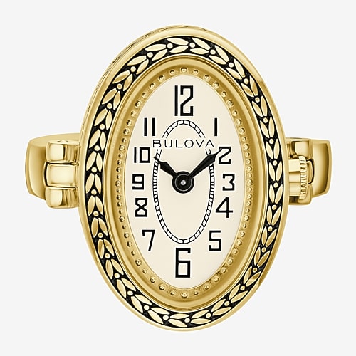 Click here for Bulova Womens Archive Gold-Tone Stainless Steel Ex... prices