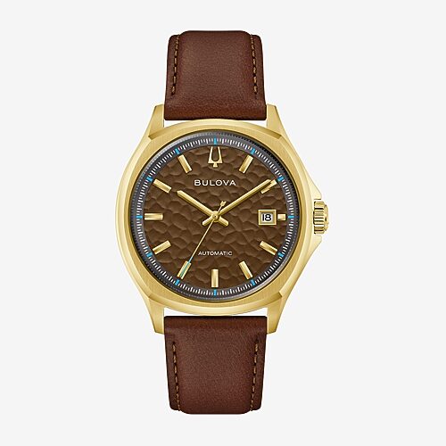 Click here for Bulova Tony Bennett Nyc Brown Strap Watch  39mm prices