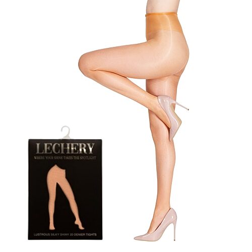 Click here for Lechery Womens Lustrous Silky Shiny 20 Denier Shee... prices