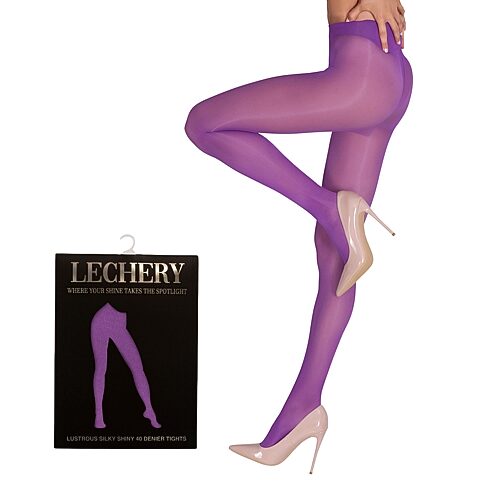 Click here for Lechery Womens Lustrous Silky Shiny 40 Denier Semi... prices