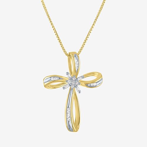 Click here for 1/10 CT.T.W. Natural Diamond Sterling SIlver Ribbo... prices