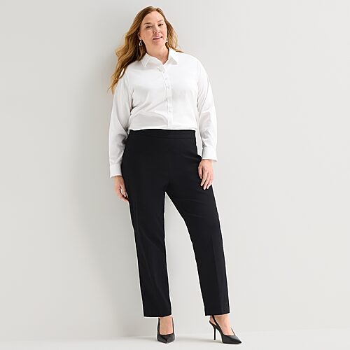Click here for Liz Claiborne Lisa Womens Straight Pull-On Pant  1... prices