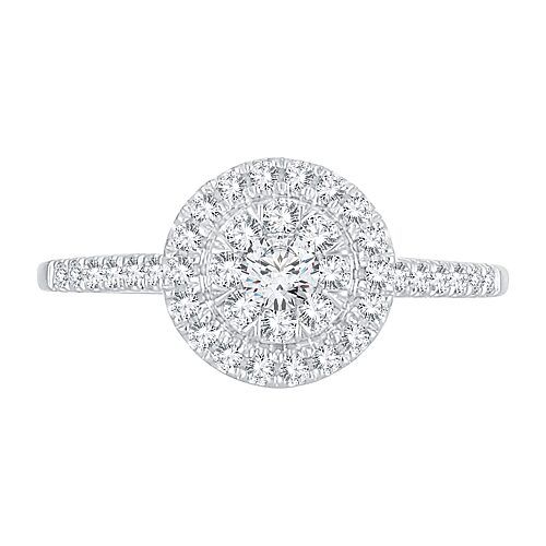 Click here for Womens 1/2 CT. T.W. Natural White Diamond 14K Gold... prices
