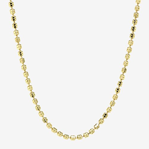 Click here for Silver Reflections 24K Gold Over Brass 18 Inch Bea... prices
