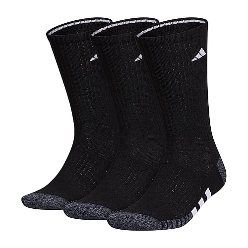 Click here for adidas Cushioned Mens 3 Pair Big and Tall Crew Soc... prices