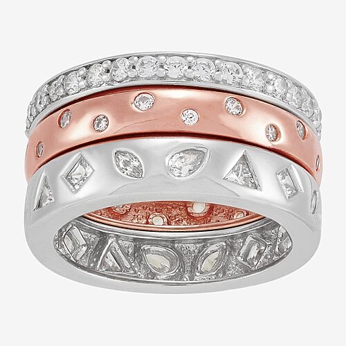 Click here for Limited Quantities! Womens Cubic Zirconia 18K Rose... prices