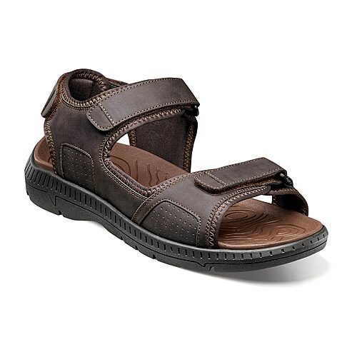 Click here for Nunn Bush Mens Laguna Strap Sandals  12 Medium  Br... prices