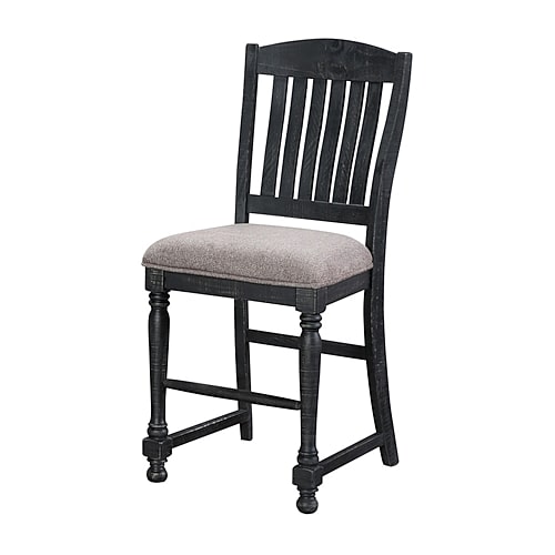 Click here for Bessemer 2-pc. Upholstered Bar Stool  One Size  Bl... prices