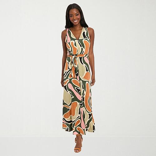 Click here for London Style Womens V Neck Sleeveless Maxi Dress... prices