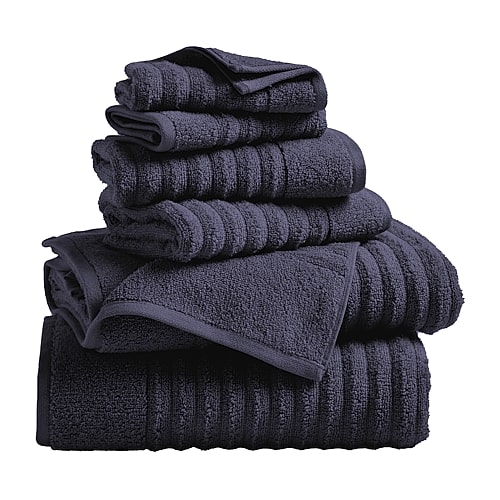 Click here for Linery Luxurious Cotton 6 Pc Towel Set  One Size... prices