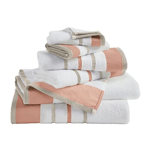 Click here for Luxury Cotton 6 Pc Decorative Towel Set  One Size... prices