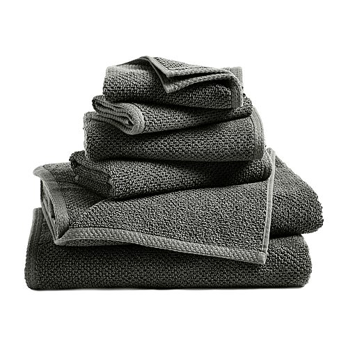 Click here for Linery Cotton Quick-Dry Loop Textured 6 Pc Towel S... prices
