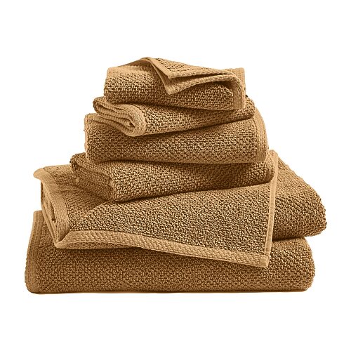 Click here for Linery Cotton Quick-Dry Loop Textured 6 Pc Towel S... prices