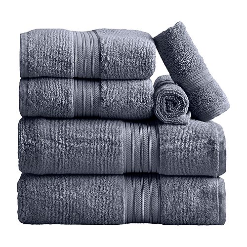 Click here for Linery Cotton Everyday 6 Pc Towel Set  One Size  B... prices