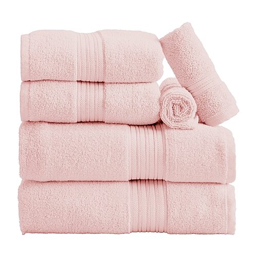 Click here for Linery Cotton Everyday 6 Pc Towel Set  One Size  P... prices