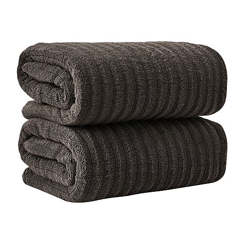 Click here for Linery Solid Cotton Ribbed Textured 2-pc. Bath She... prices