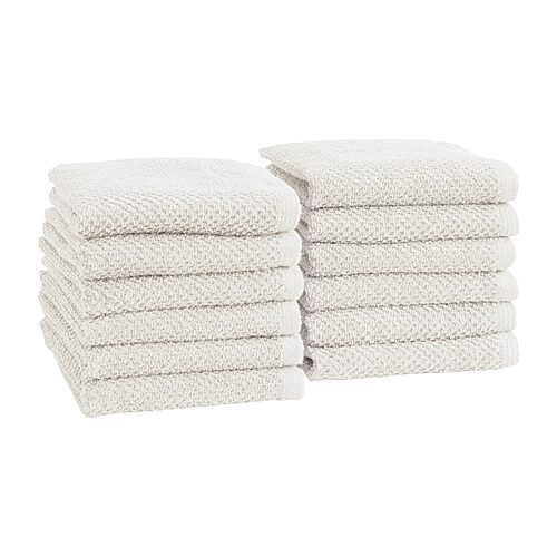 Click here for Linery Solid Cotton Textured Quick Dry Washcloth... prices