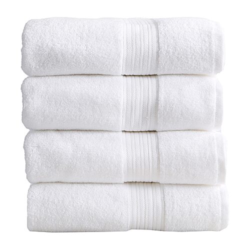 Click here for Linery 4-pc. Quick Dry Bath Towel  One Size  White prices