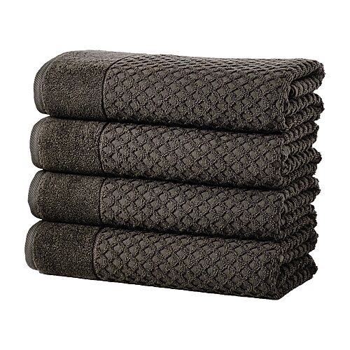Click here for Linery Cotton Quick-Dry Textured 4 Pc Bath Towels... prices