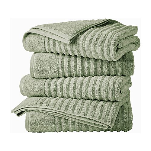 Click here for Linery Luxurious Cotton 4 Pk Bath Towel Set  One S... prices
