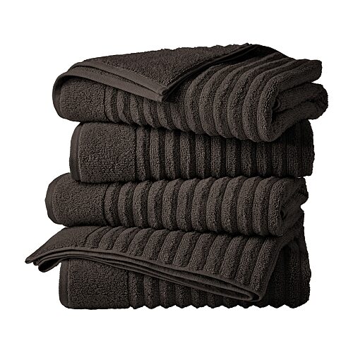 Click here for Linery Luxurious Cotton 4 Pk Bath Towel Set  One S... prices