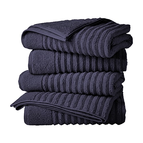 Click here for Linery Luxurious Cotton 4 Pk Bath Towel Set  One S... prices