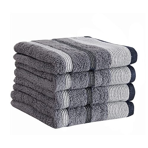 Click here for Luxury Cotton 4 Pc Decorative Hand Towel Set  One... prices