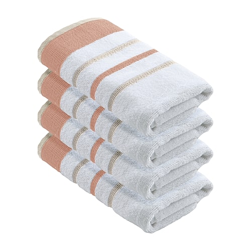 Click here for Luxury Cotton 4 Pc Decorative Hand Towel Set  One... prices