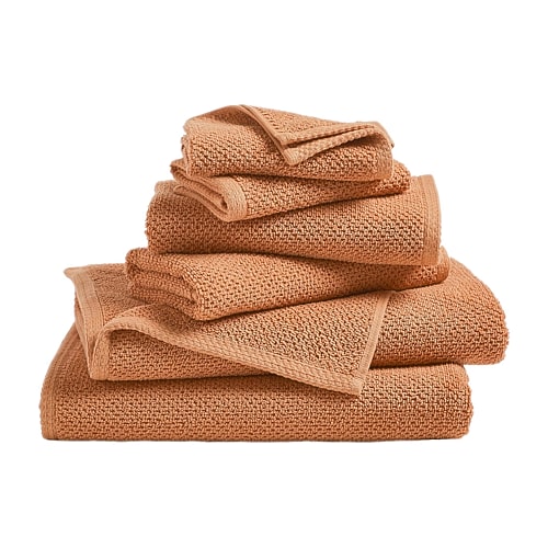 Click here for Linery Cotton Quick-Dry Loop Textured 6 Pc Towel S... prices