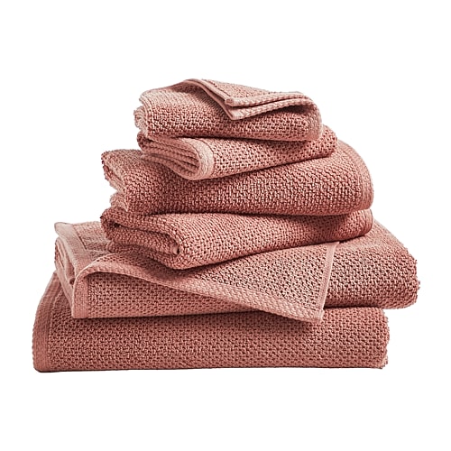 Click here for Linery Cotton Quick-Dry Loop Textured 6 Pc Towel S... prices
