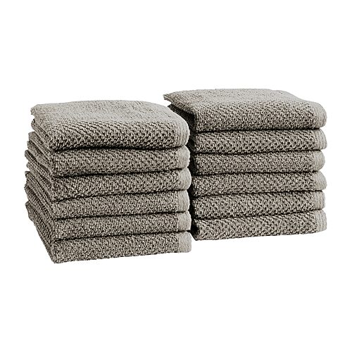 Click here for Linery Cotton Quick-Dry Loop Textured 12 Pc Washcl... prices