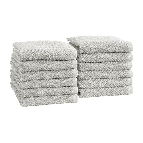 Click here for Linery Cotton Quick-Dry Loop Textured 12 Pc Washcl... prices