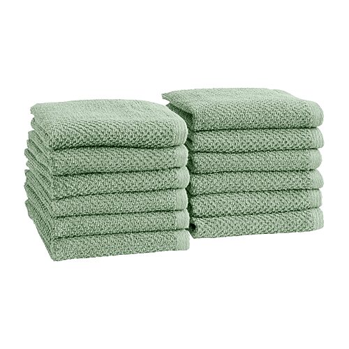 Click here for Linery Cotton Quick-Dry Loop Textured 12 Pc Washcl... prices
