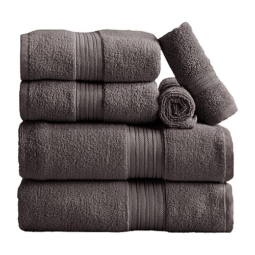 Click here for Linery Cotton Everyday 6 Pc Towel Set  One Size  G... prices
