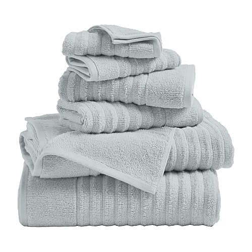 Click here for Linery Luxurious Cotton 6 Pc Towel Set  One Size... prices