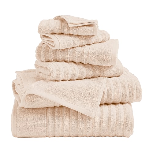 Click here for Linery Luxurious Cotton 6 Pc Towel Set  One Size... prices