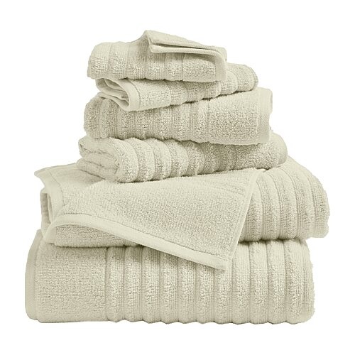 Click here for Linery Luxurious Cotton 6 Pc Towel Set  One Size... prices